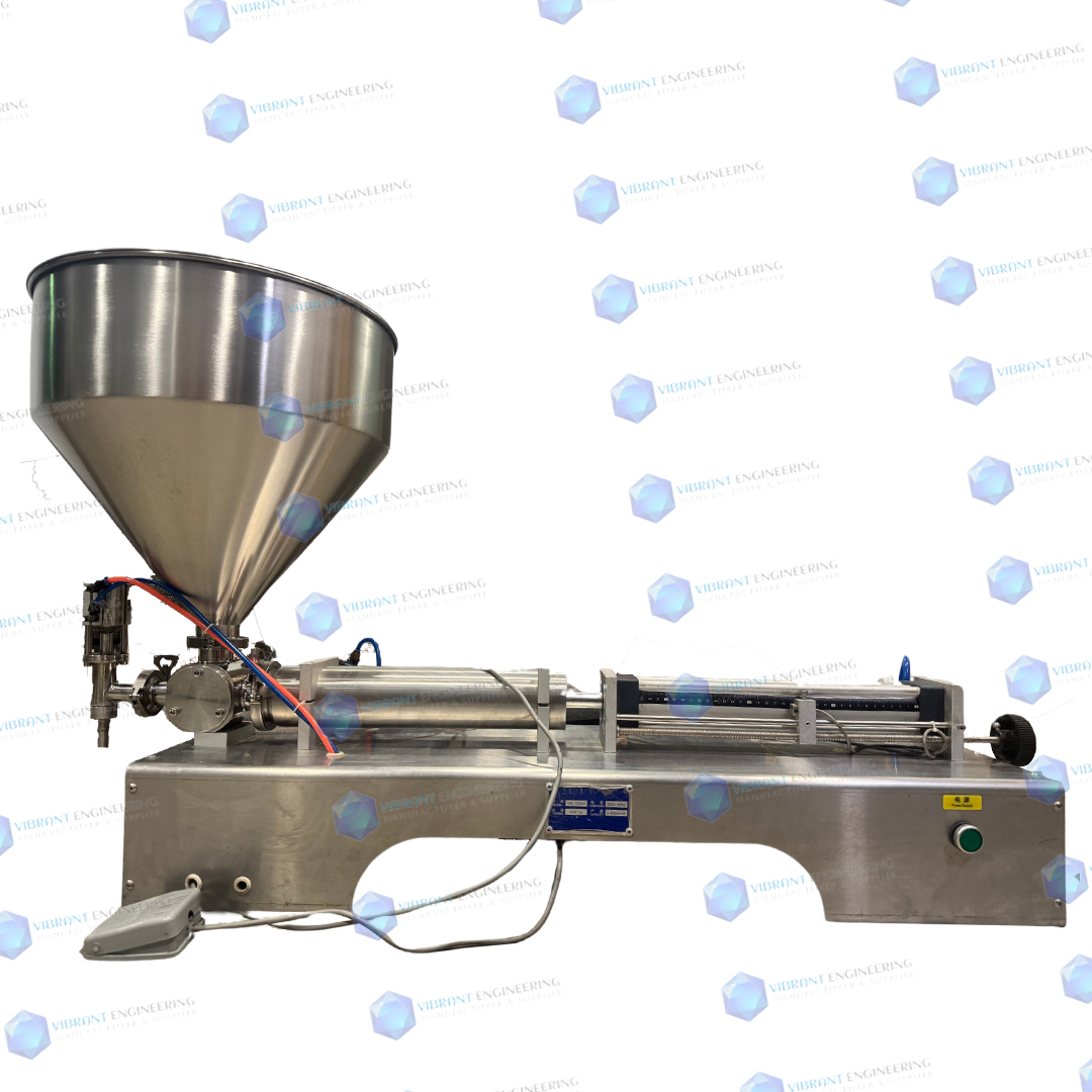 Single Nozel Piston Filling Machine – Vibrant Engineering